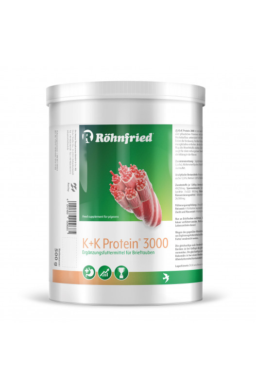 K+K Protein 3000 de 500g - Magazin Columbofil - Produse pentru Porumbei ...